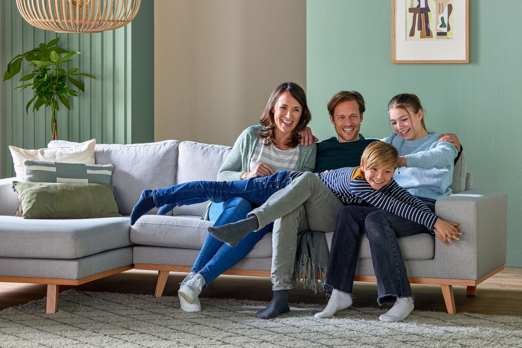 Stufa a pellet idro con kit Donata 194 Hydro S-Line rosso/nero